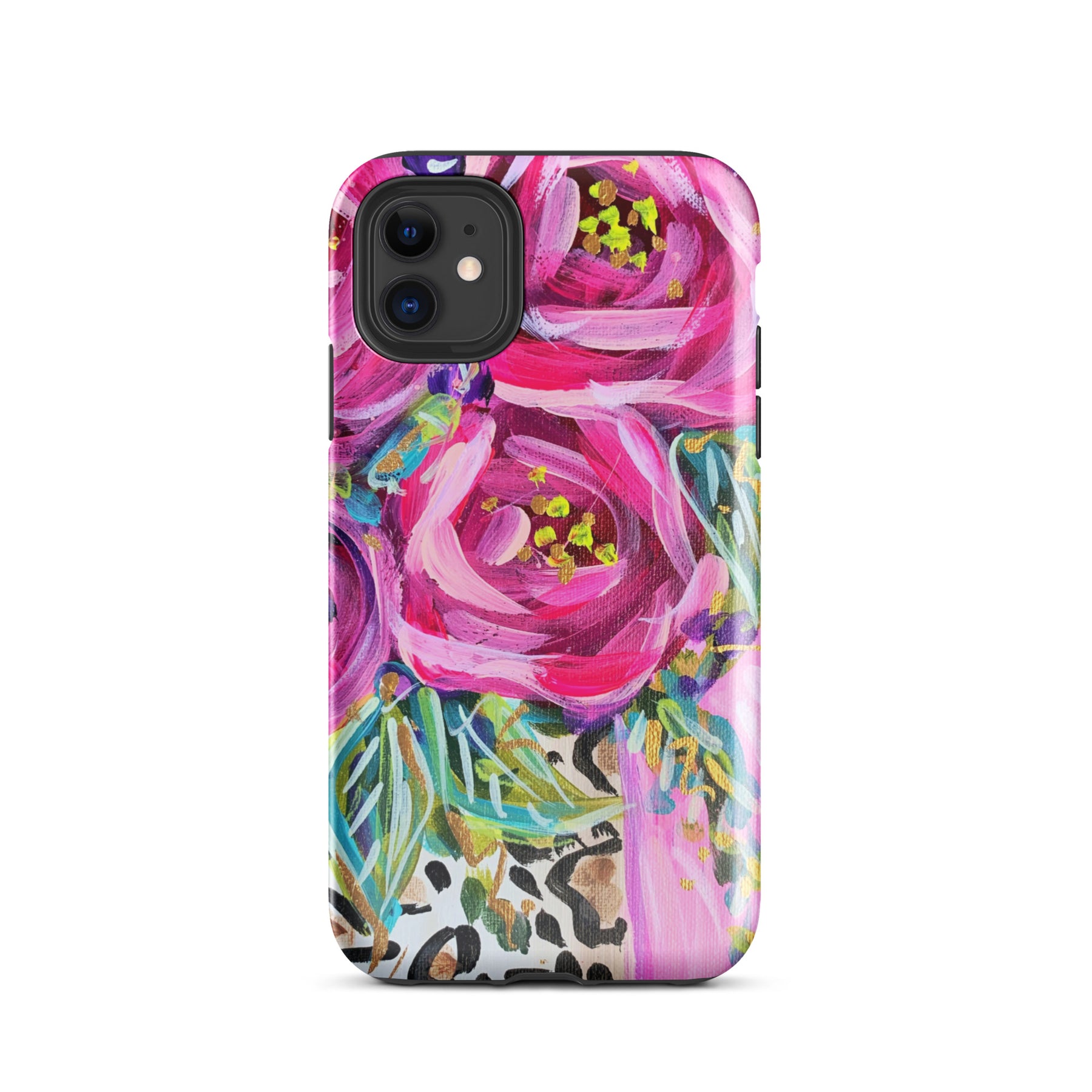 Leopard Rose Tough Case for iPhone®